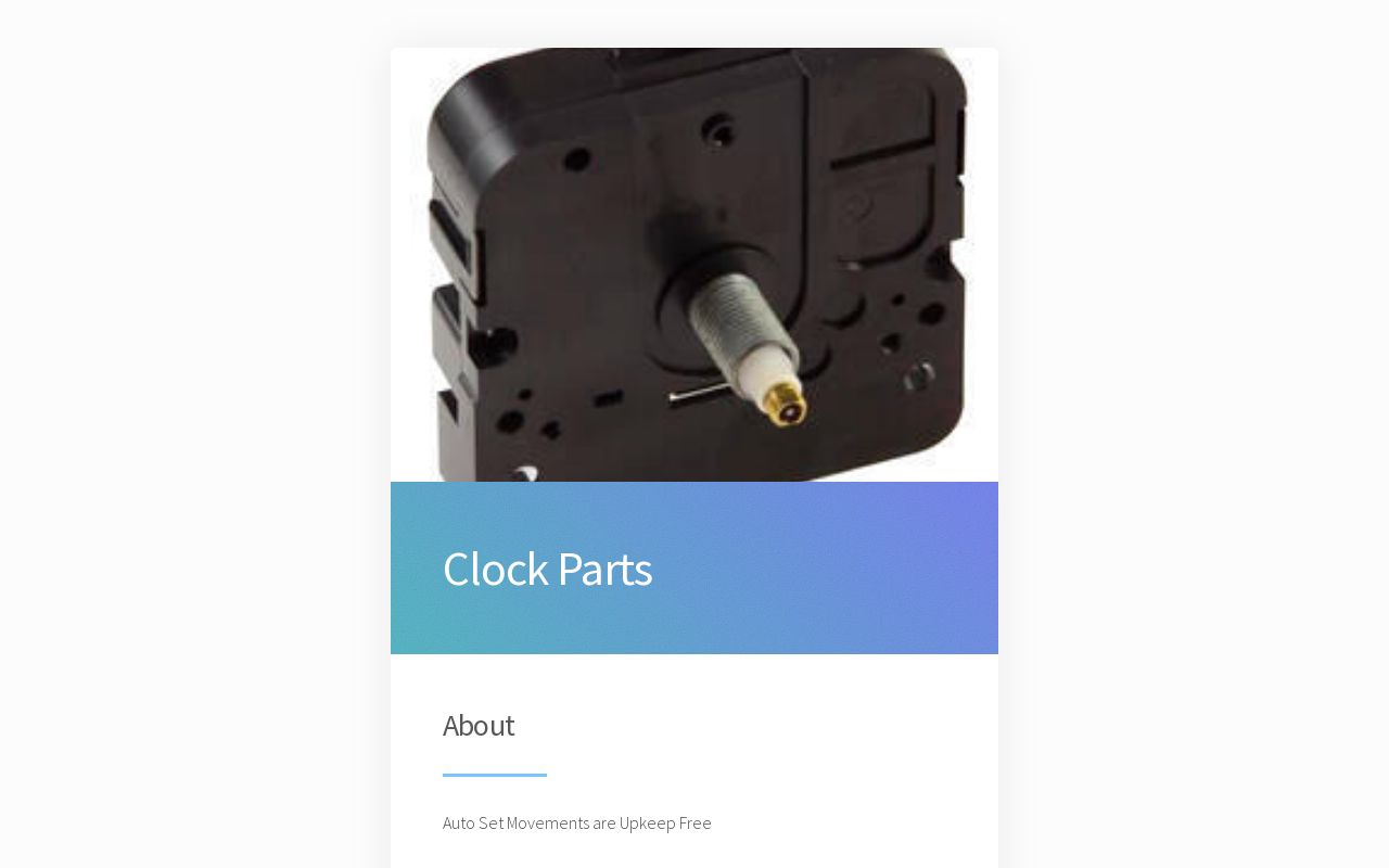 Auto Set Clock Motors
